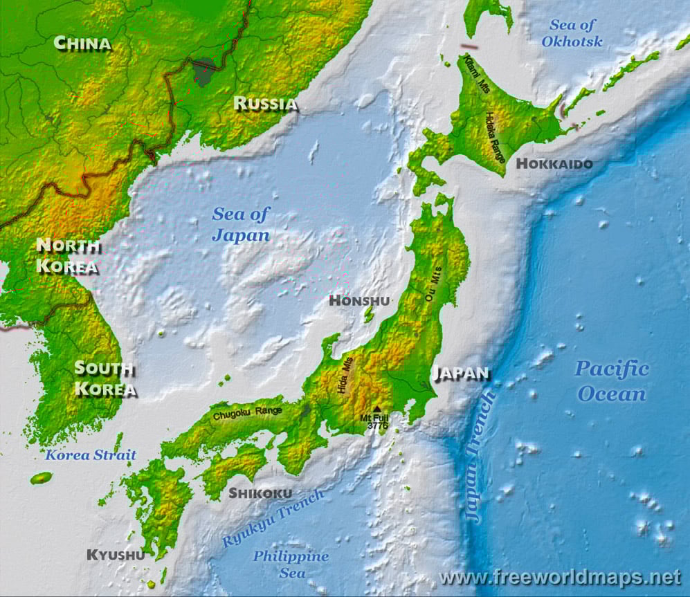 Japan-Map – The Echo