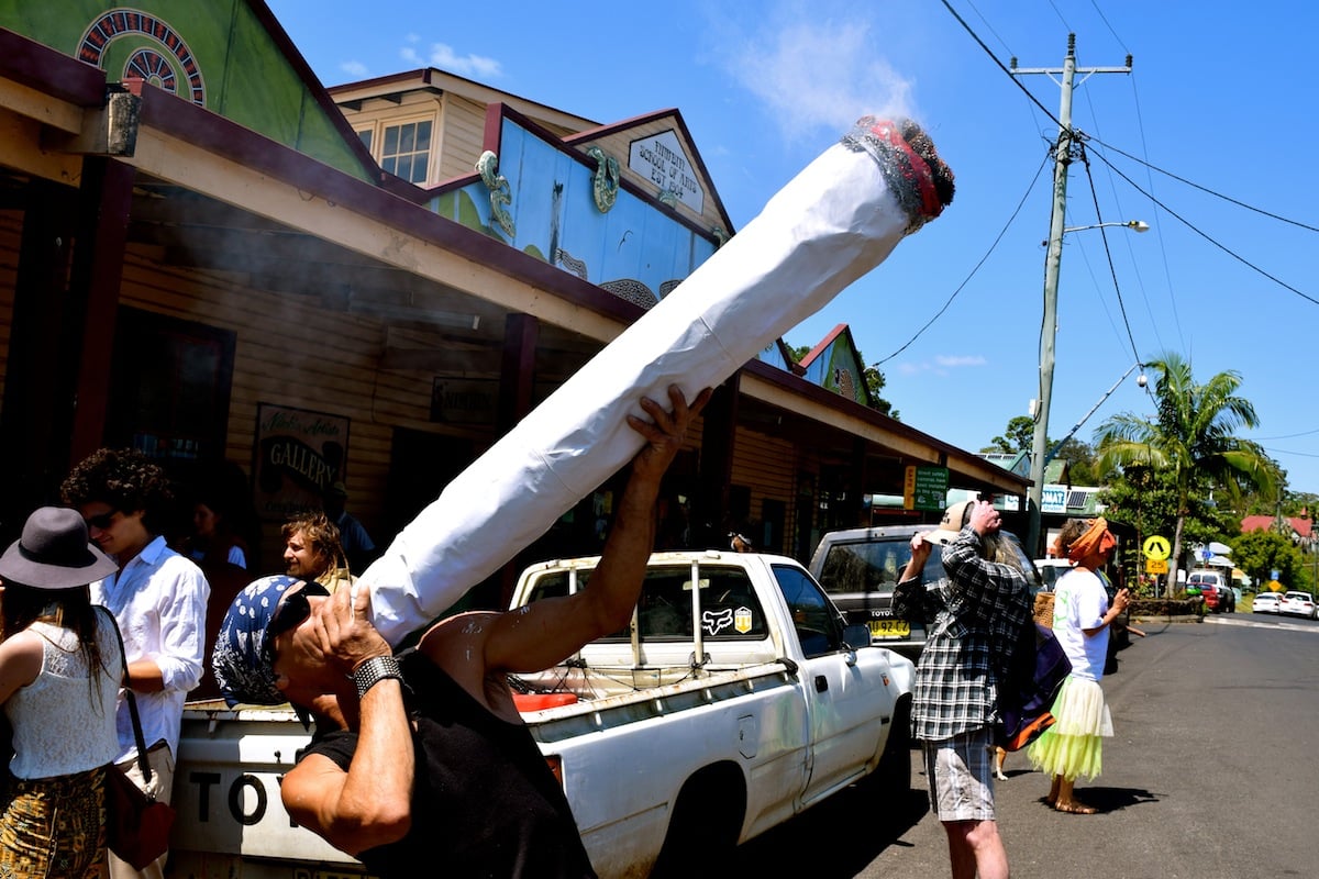 Nimbin rallies against heavy policing – Echonetdaily