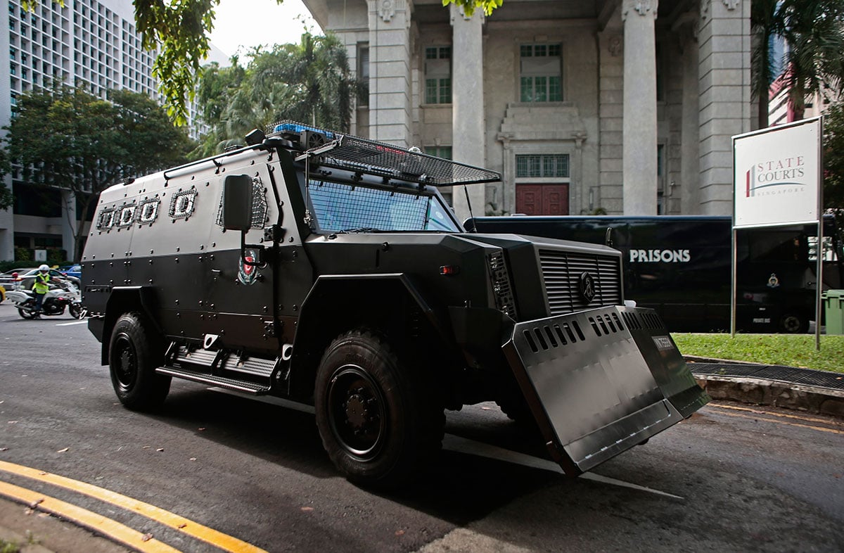Singapore-police-van – The Echo