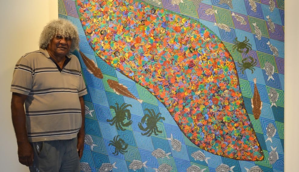 Local indigenous icon, Digby Moran, exhibits in Lismore – The Echo
