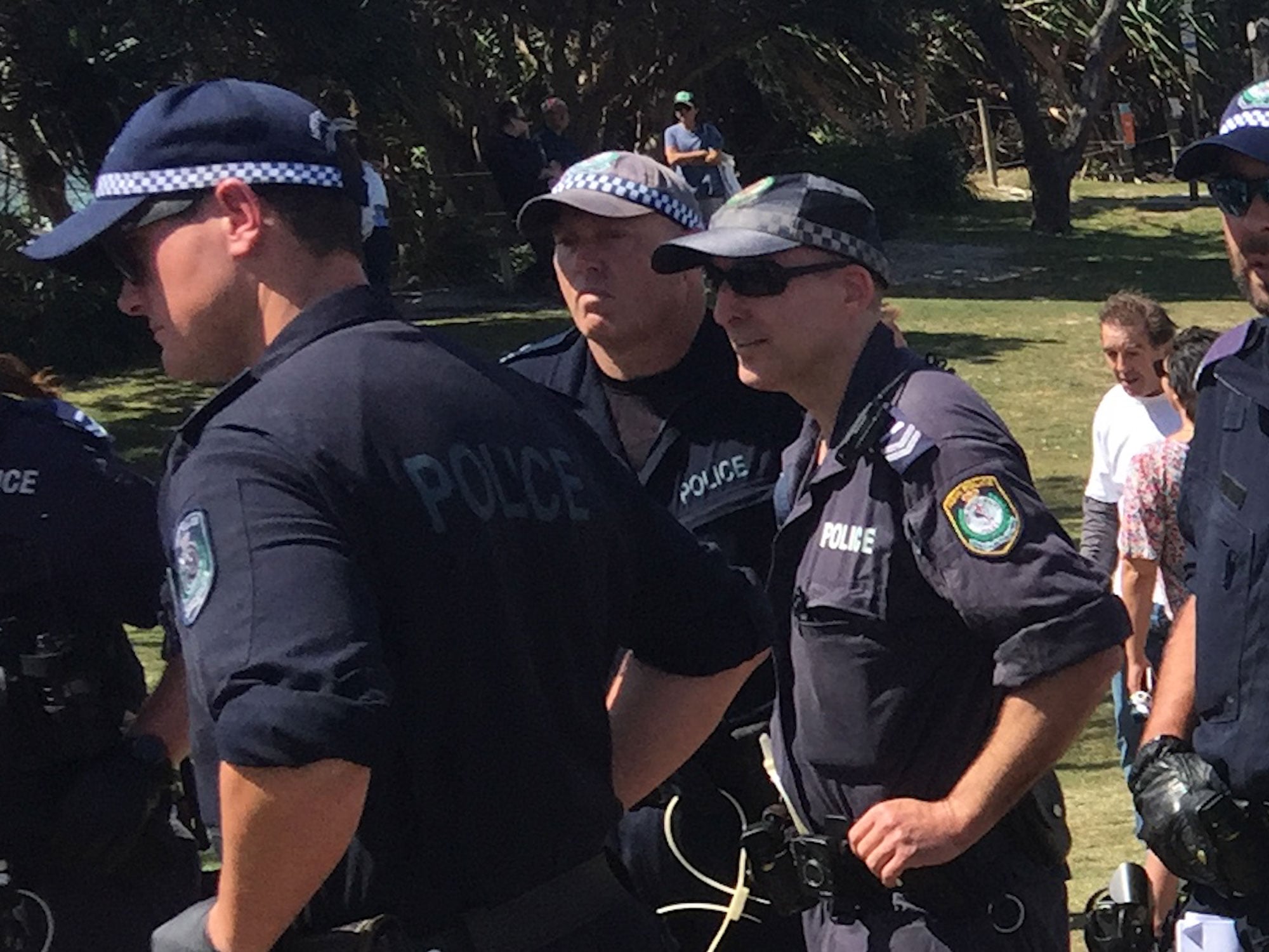 Arrests after unauthorised protests in Byron Bay – The Echo