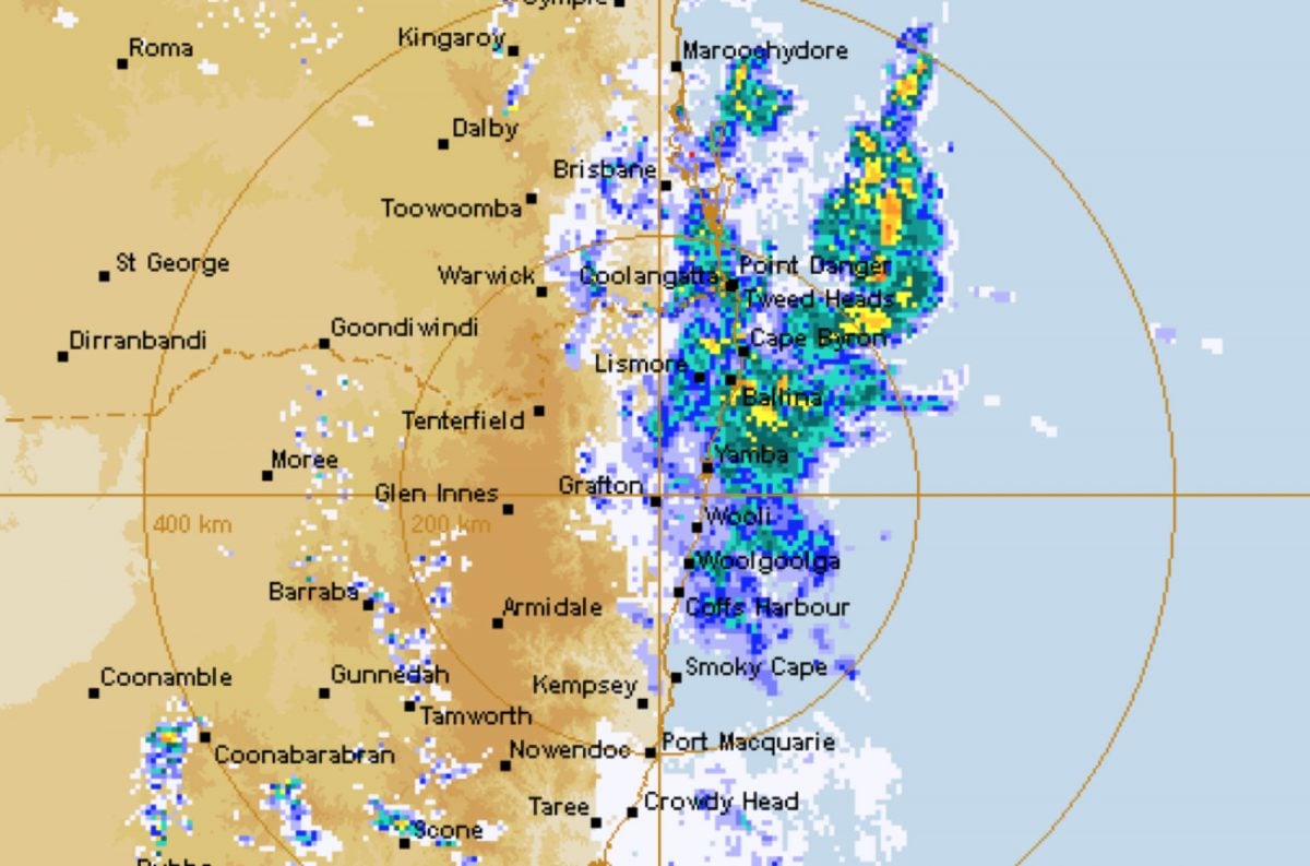 BoM: rain and thunderstorms until mid-week – The Echo