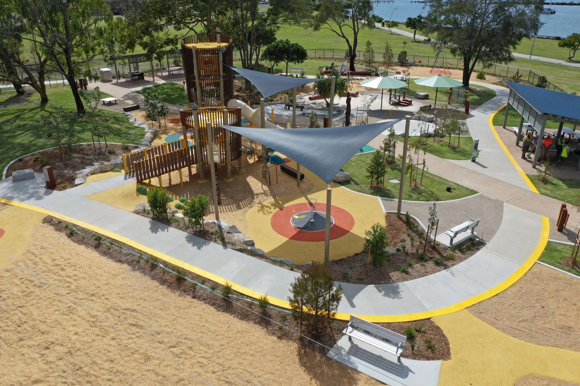 Ribbon cutting on the ‘best playground ever’ – The Echo
