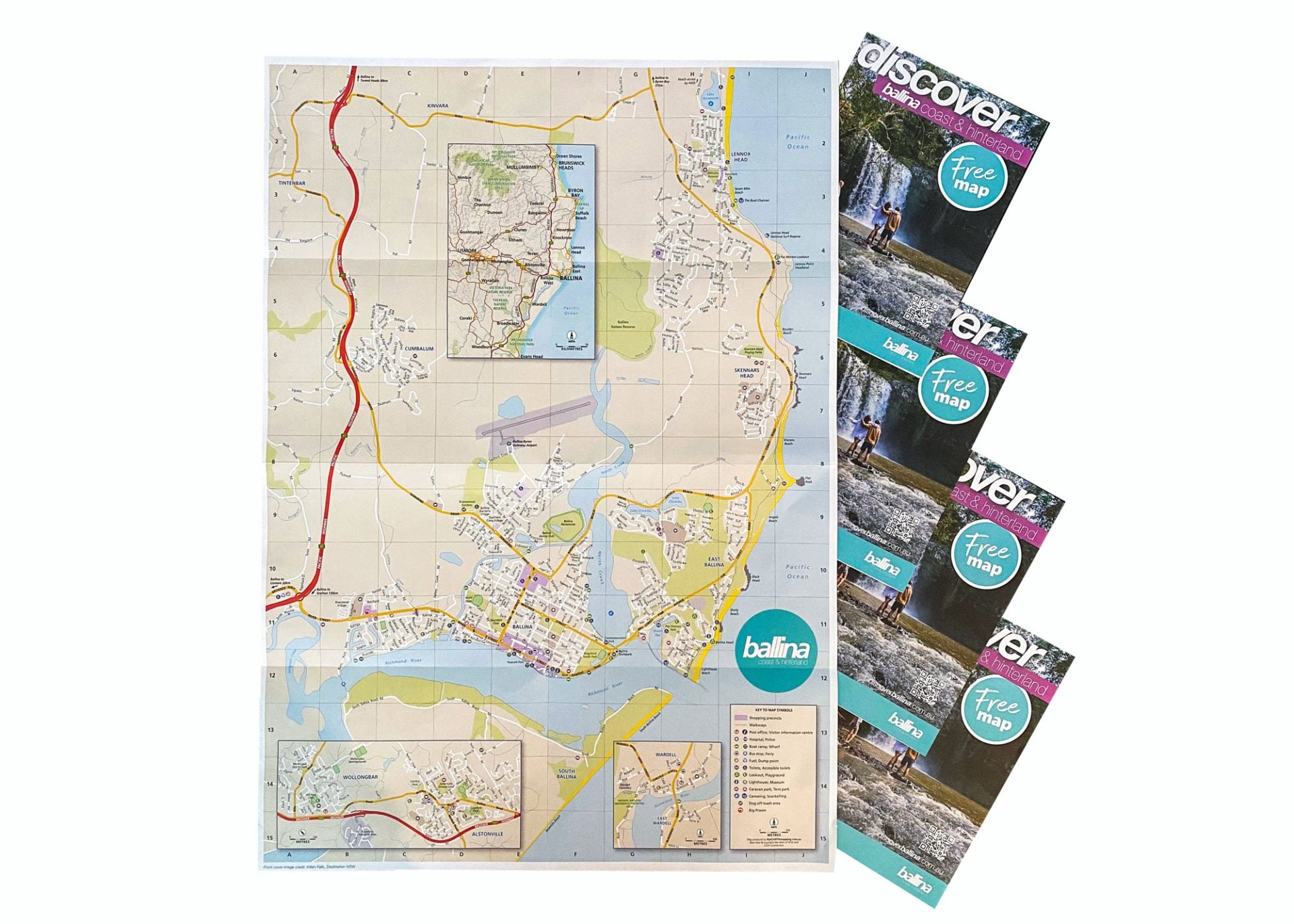 Map of Ballina's coast and hinterland – The Echo