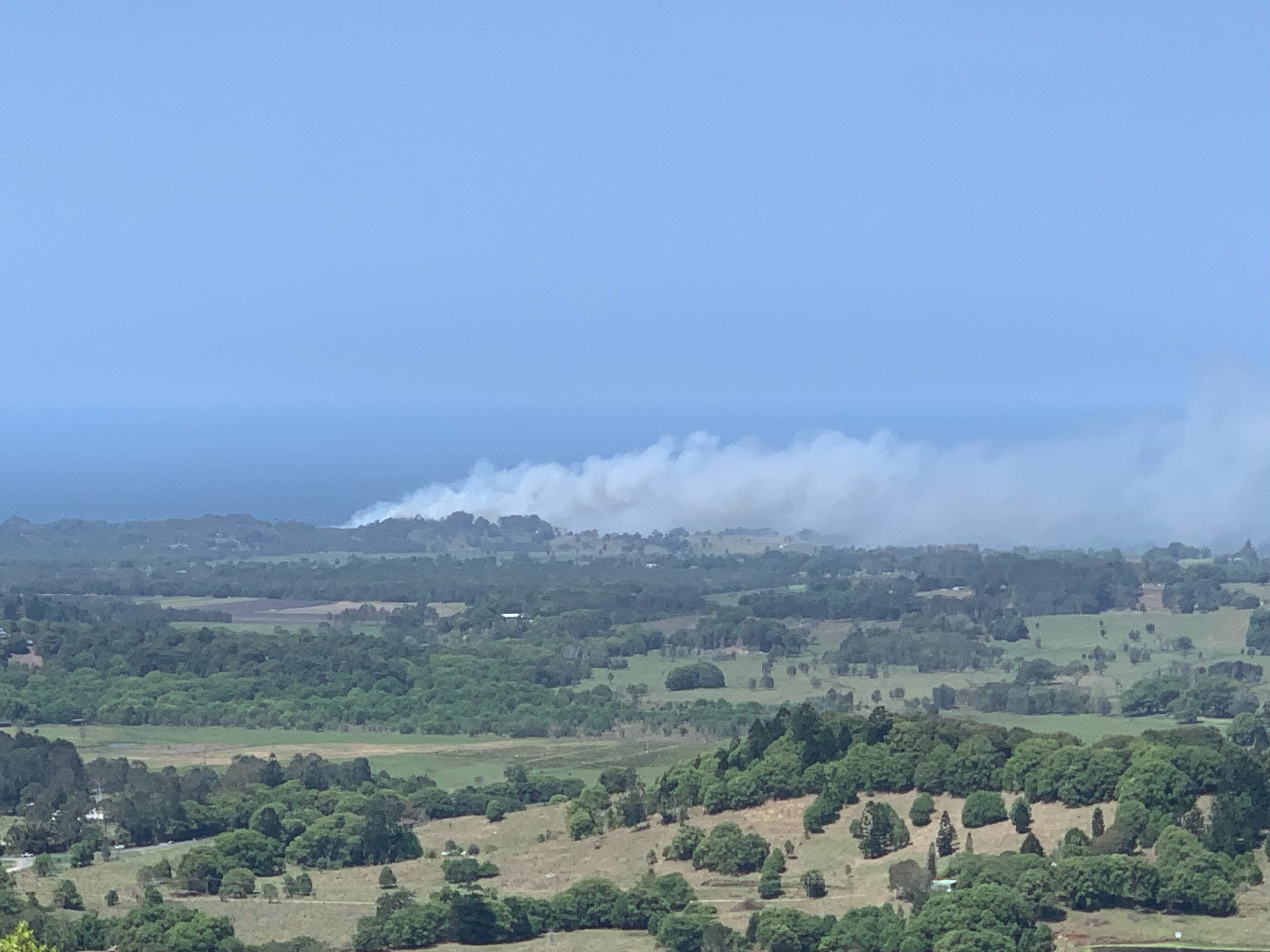 Tyagarah fire op downscaled as local crews join Tabulam fight – The Echo