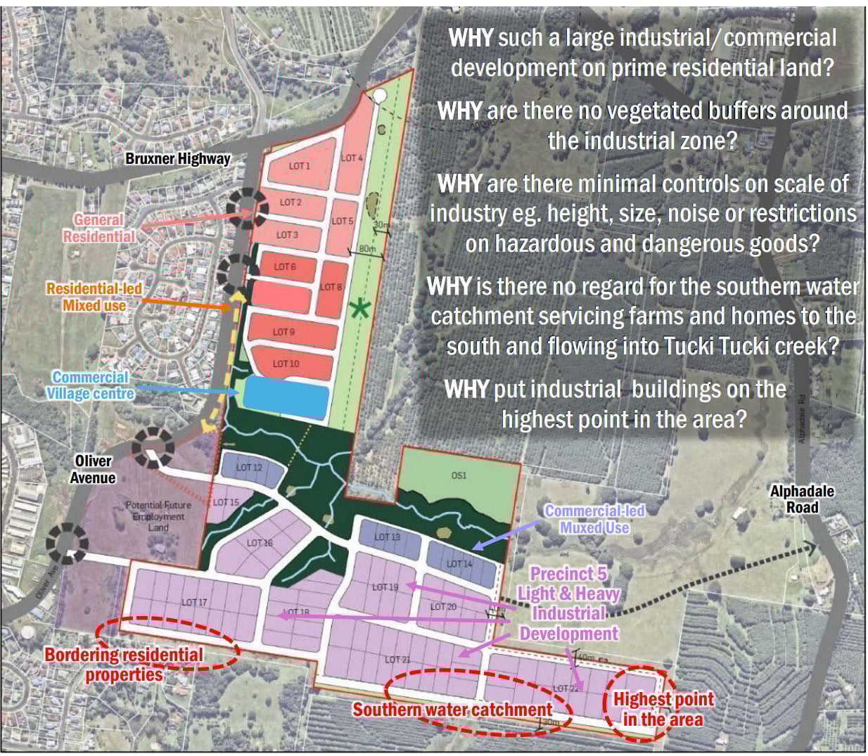 Housing not industrial precinct say Lismore locals – The Echo