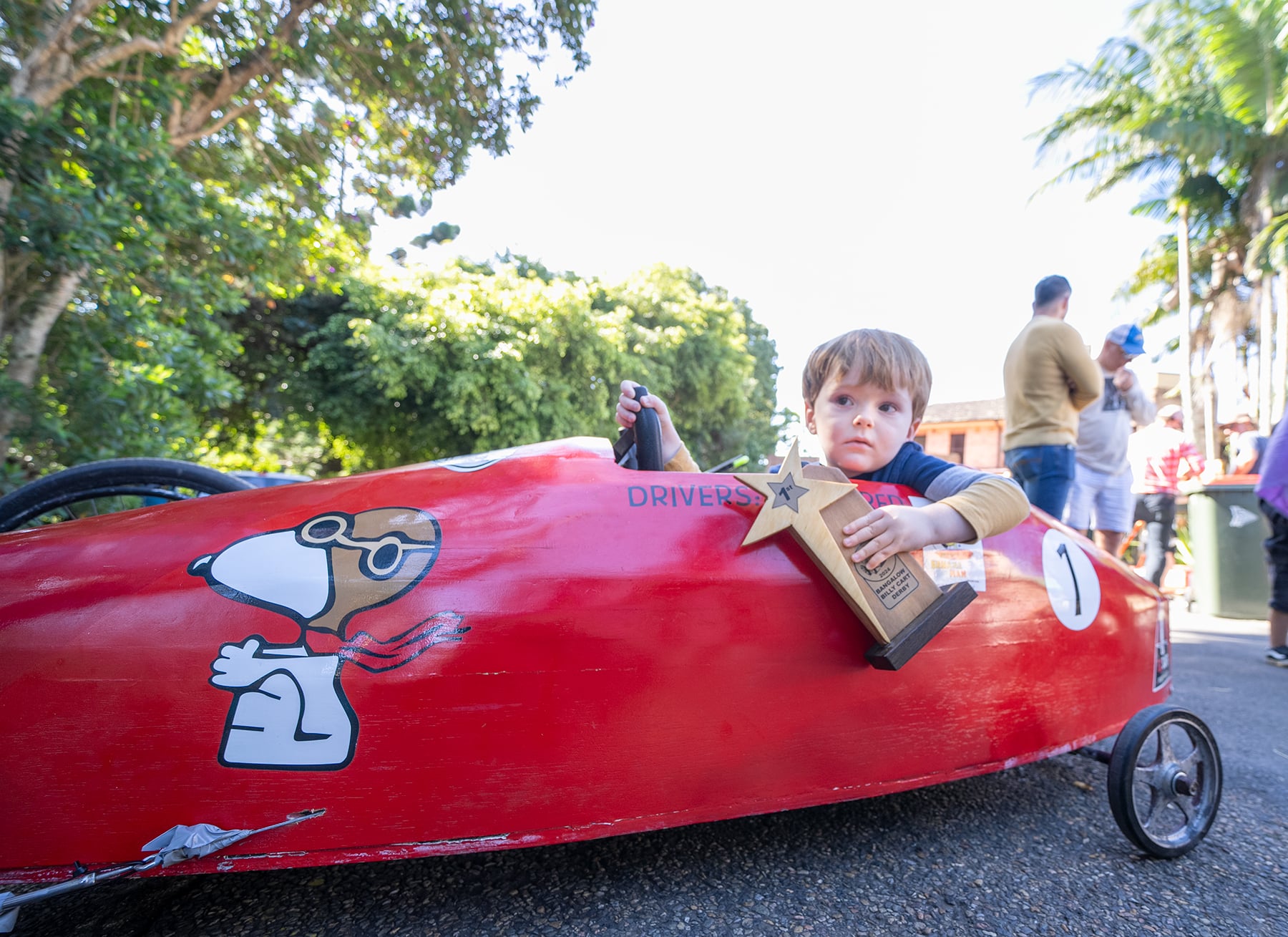 Fastest billycart clocked at over 40km/h at Bangalow Billycart Derby ...