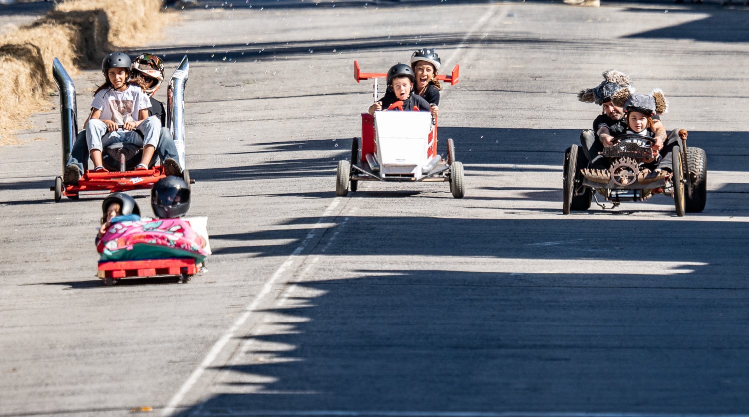 Fastest billycart clocked at over 40km/h at Bangalow Billycart Derby ...