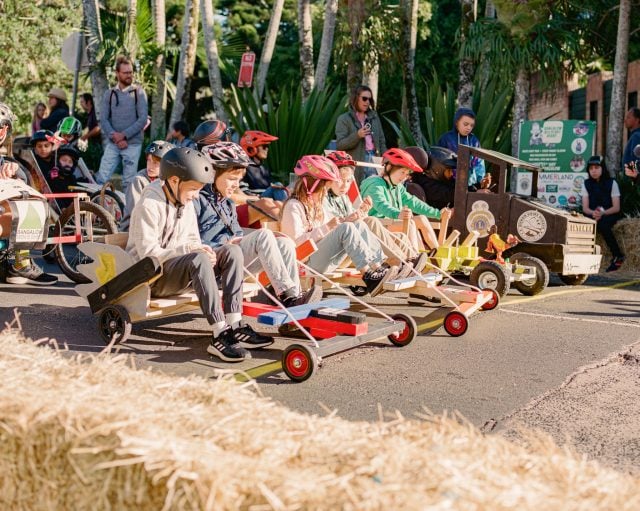 Fastest billycart clocked at over 40km/h at Bangalow Billycart Derby ...