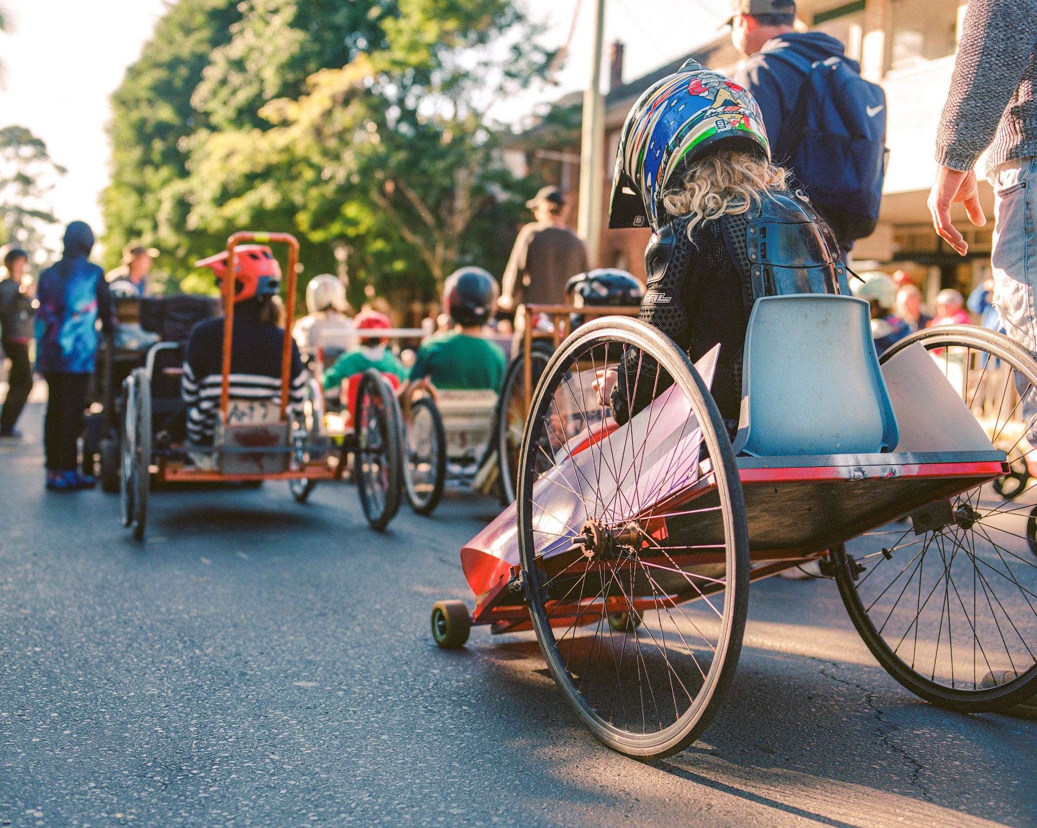 Fastest billycart clocked at over 40km/h at Bangalow Billycart Derby ...