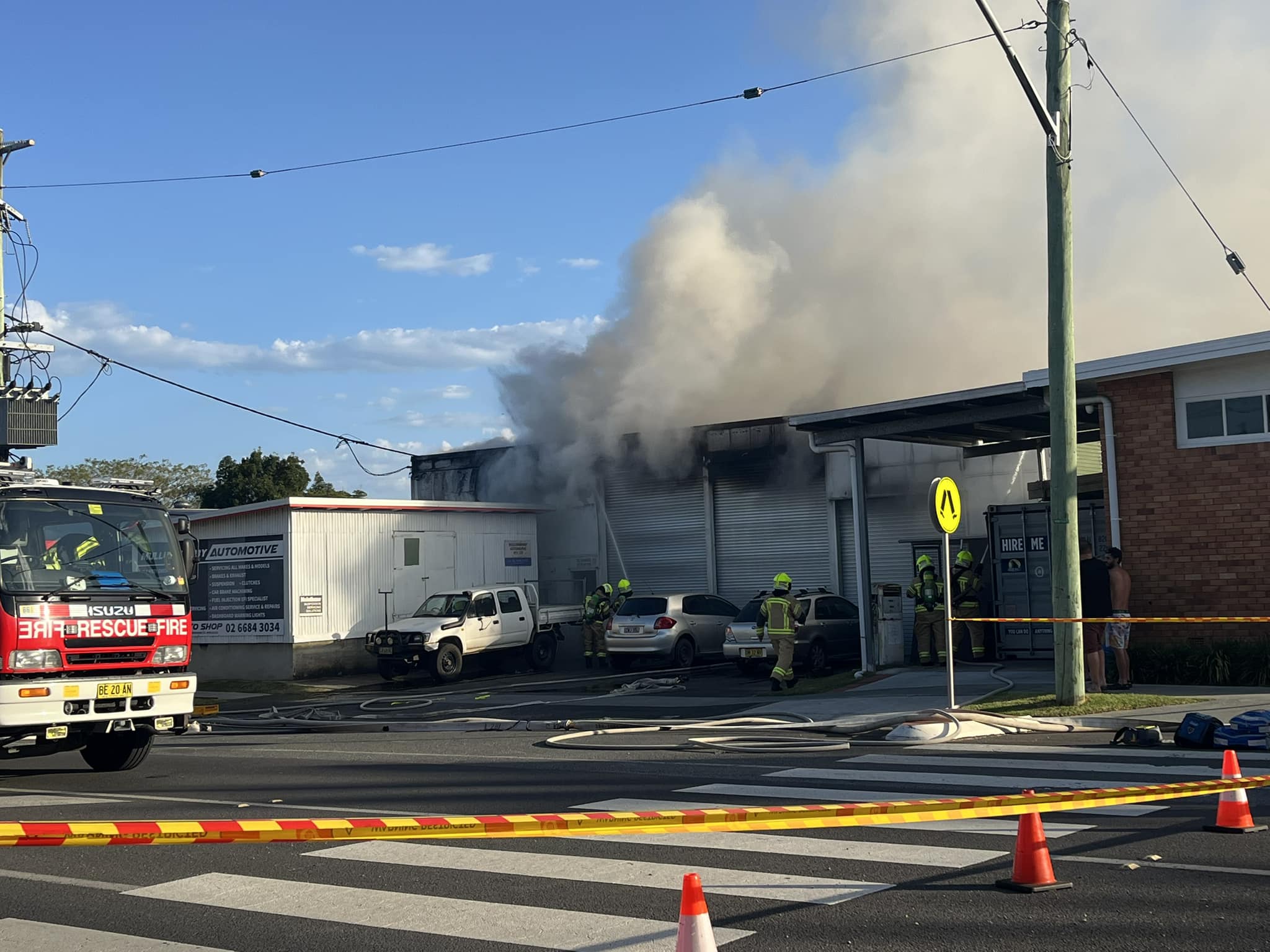 Investigation into fire that destroyed Mullum business – The Echo