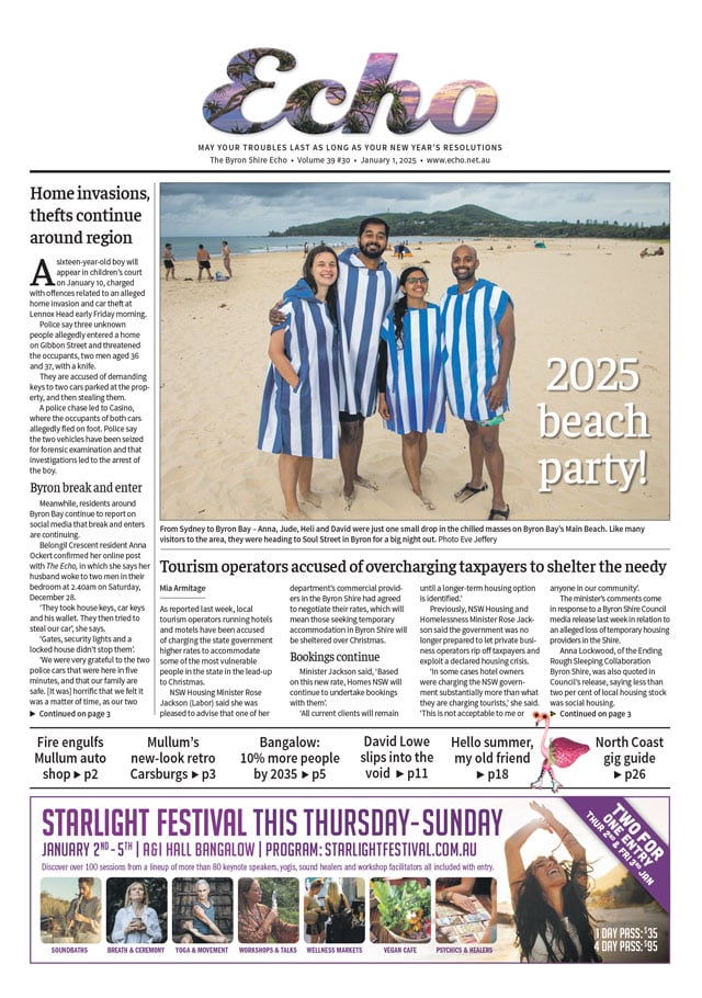 January 1, 2025 – The Echo