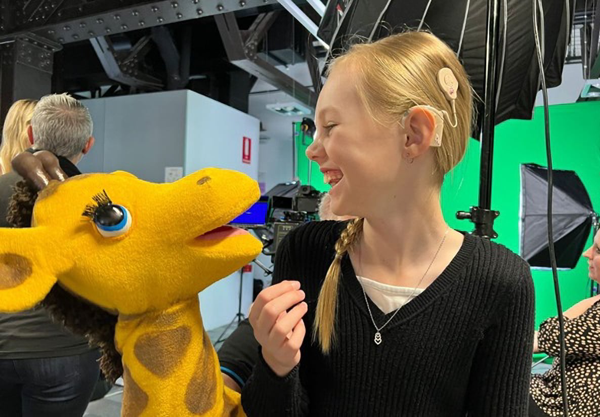 10 year old Auslan presenter joins Healthy Harold – The Echo