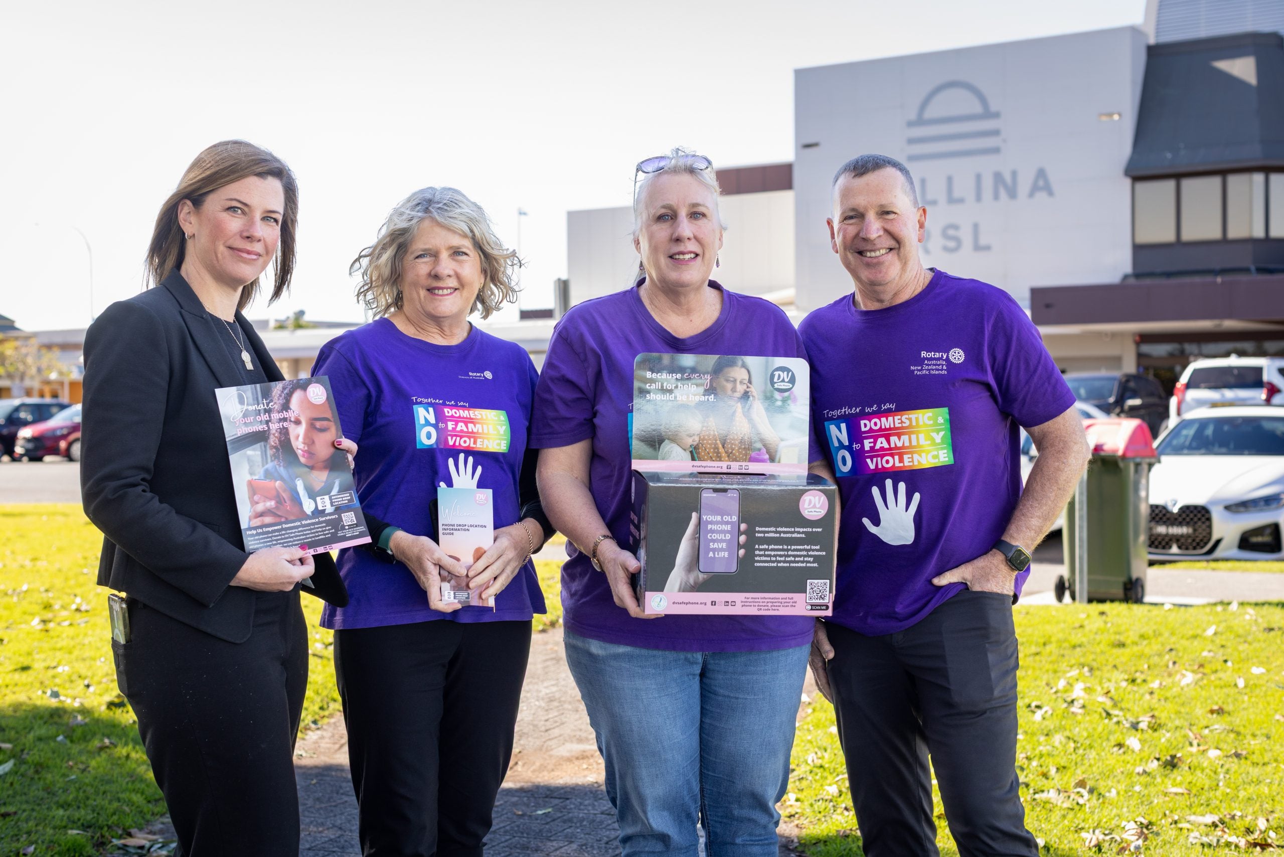 Ballina clubs support Rotary's initiative to provide phones for DV ...