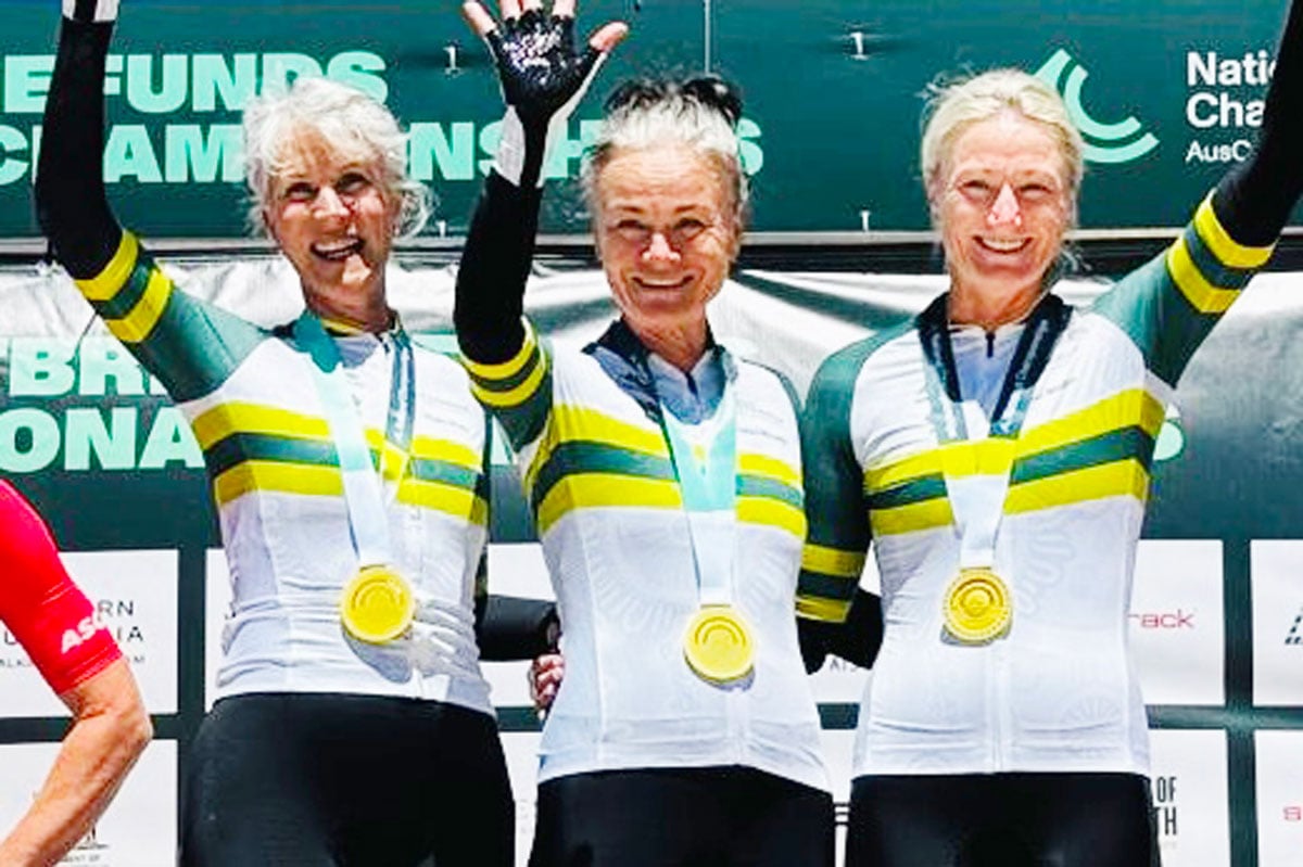 Byron cyclist wins three gold medals at National Championships in Perth ...