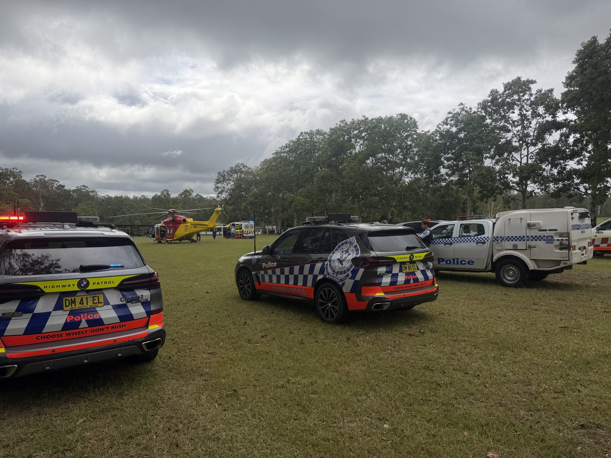 Motorbike rider airlifted to hospital – The Echo