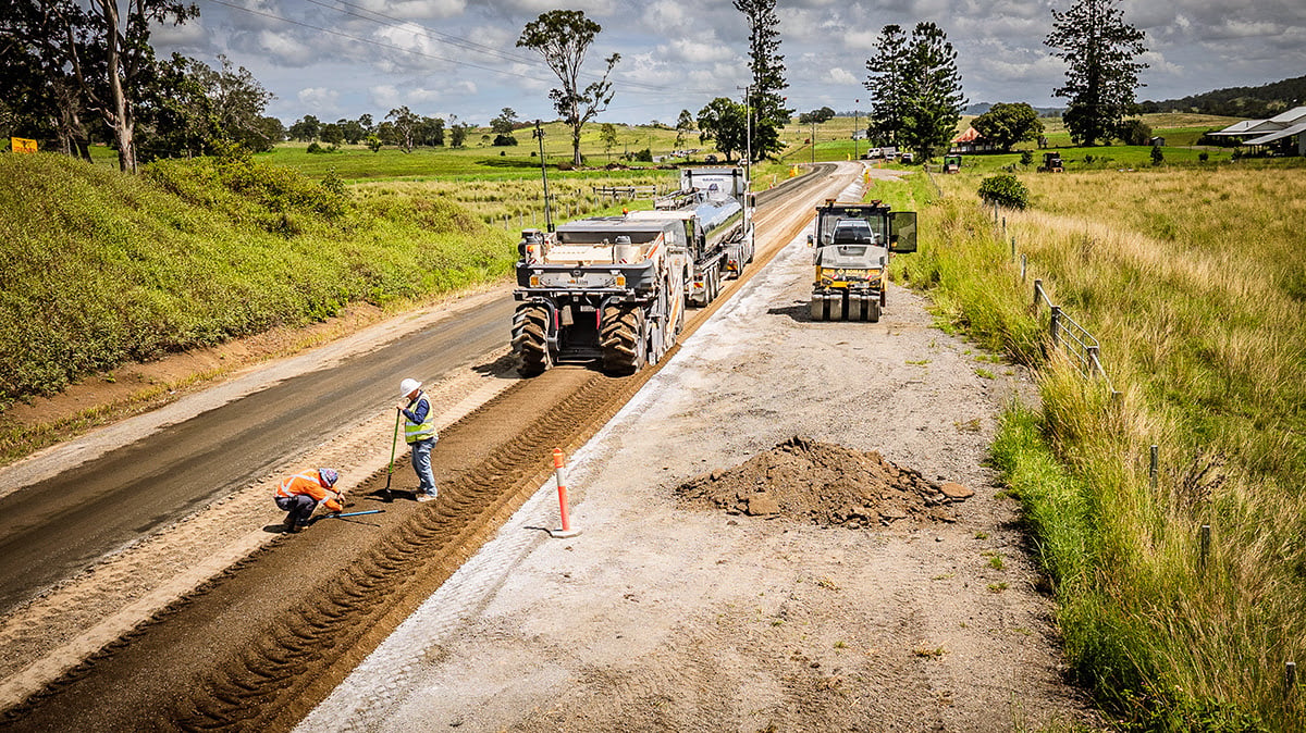 Road restoration project underway in Lismore – The Echo